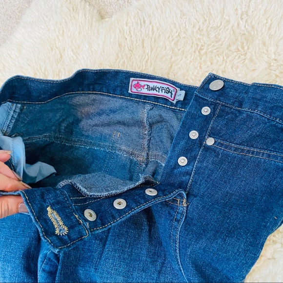punkyfish | Jeans | Rare Punkyfish Oversized Wide Leg Denim Blue Jeans ...